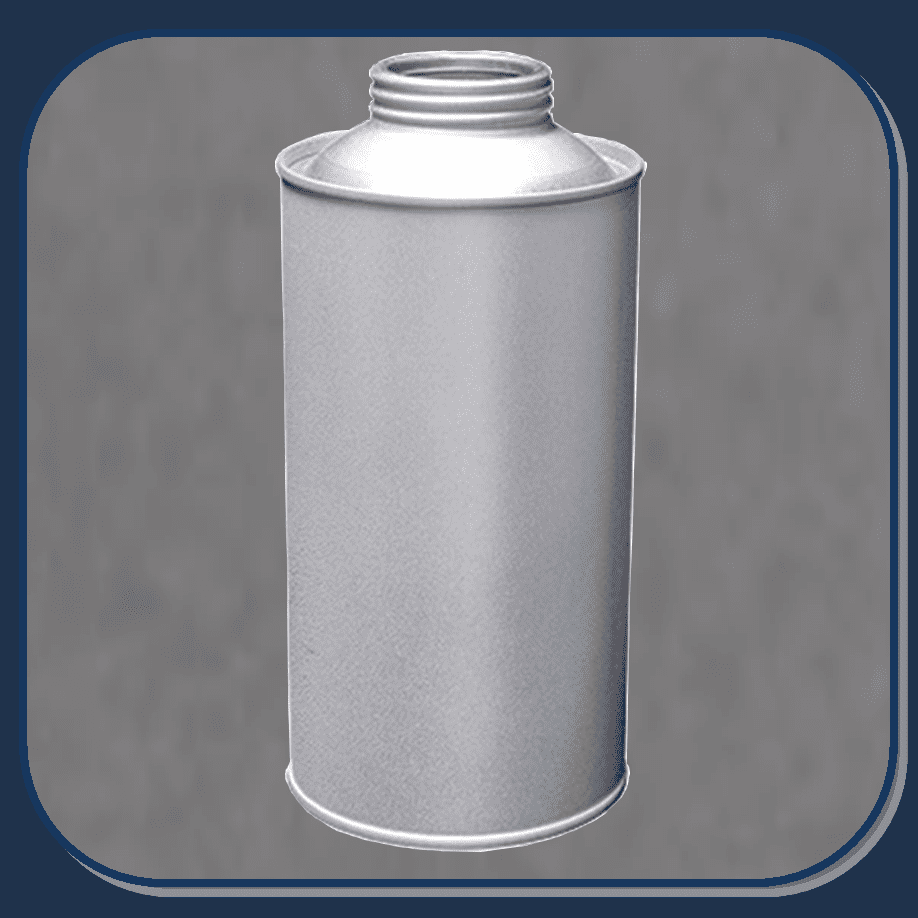 SEM-71004 EMPTY METAL SCHUTZ CAN/NO LID FOR TRUCKBED LINERS