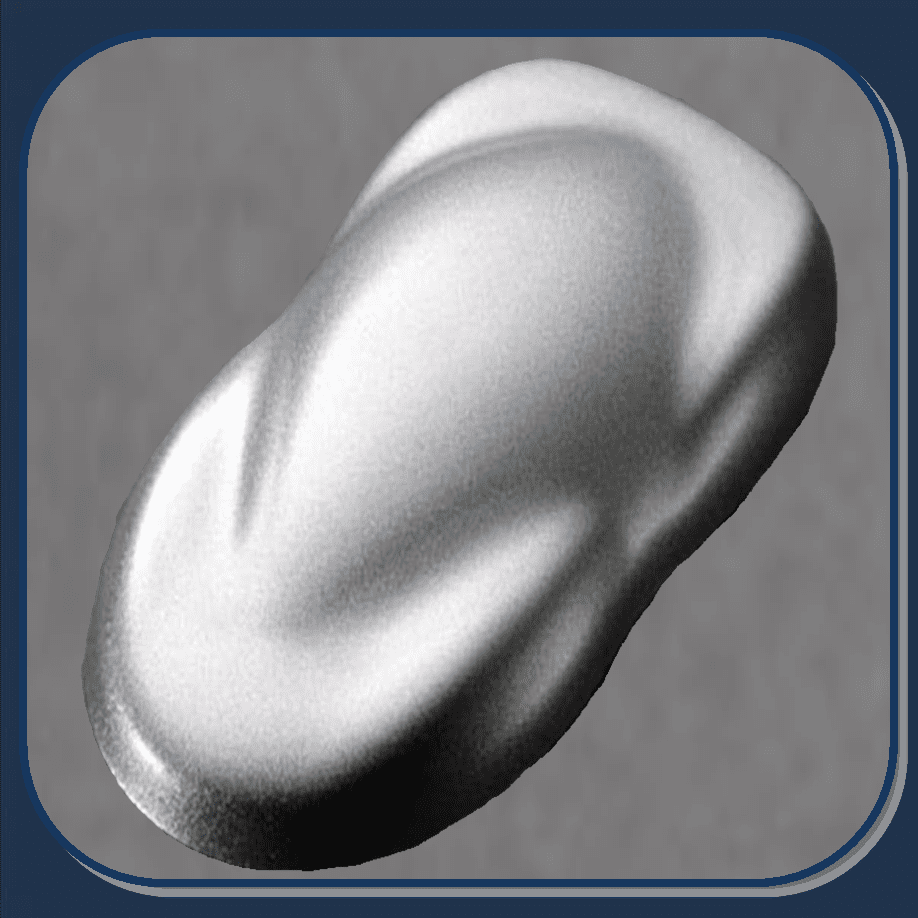 SEM-HR020-LV SEM PRODUCTS HOT ROD SILVER Flat Paint Kit