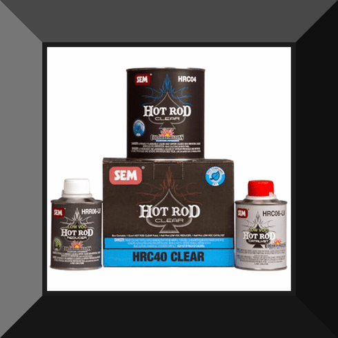SEM-HRC40 Hot Rod Flat Finish Clear Quart Kit