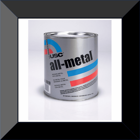 USC-14060 U.S. Chemical All Metal, METAL REINFORCED BODY FILLER Quart