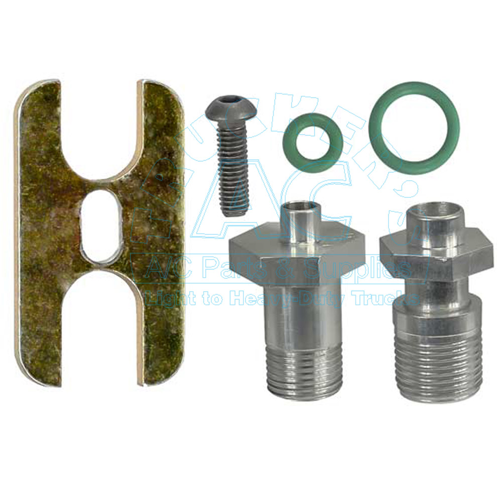 Block TXV Adapter Fitting Kit #6-#10