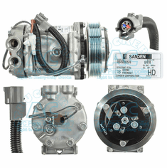 TruckerAC - Compressor - Sanden