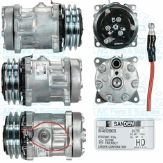 TruckerAC - Compressor - Sanden