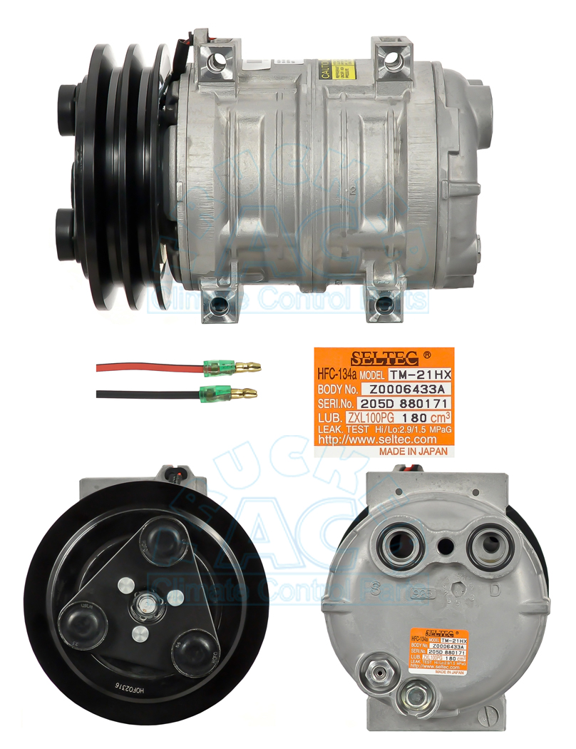 Seltec Compressor OEM# 488-47240 SHUTTLE BUSES & VANS