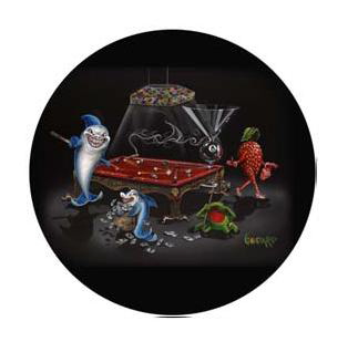 Pool Shark 3 Pub Table by Michael Godard