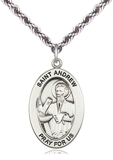 Saint Andrew the Apostle Pendant 11000SS/18FRS