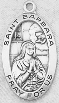 St. Barbara Medal L500BA