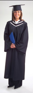 Academic Regalia. The Classic Academic Gown