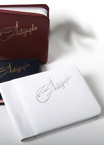 Autograph Books, Memory Books
