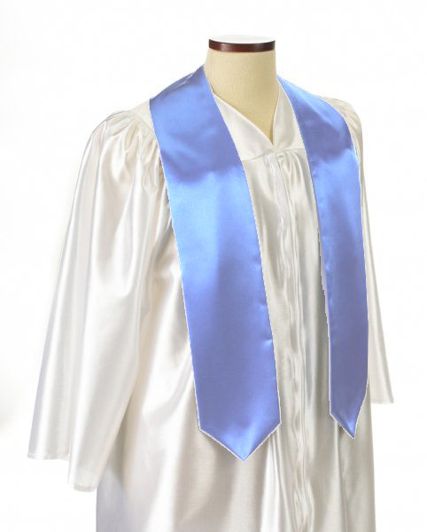 "Light Blue" Graduation Honor Stoles