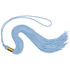 Light blue graduation tassel