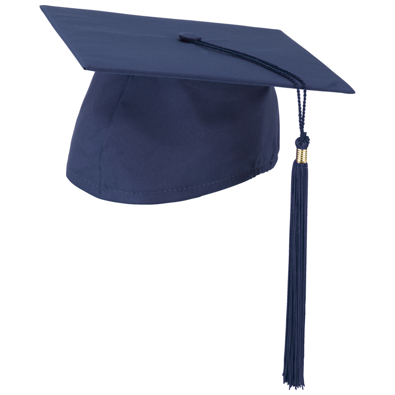 Graduation Cap Dark Blue