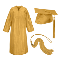 Cap Gown and Tassel Sets Matte Finish