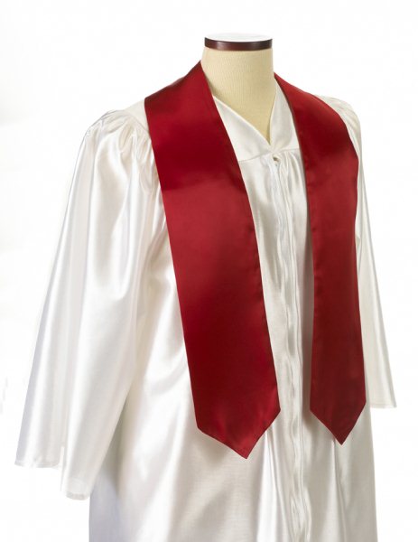 Red Graduation Honor Stoles
