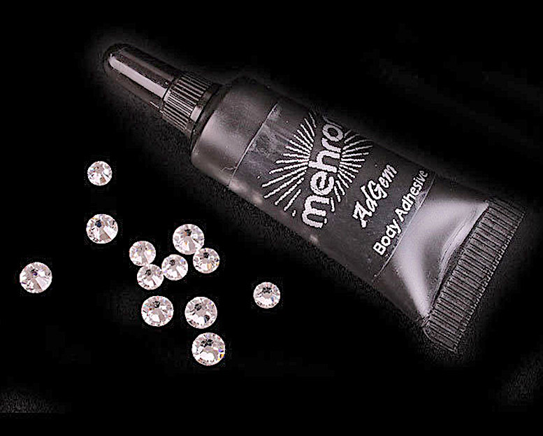 Jewel Adhesive - With Swarovski Crystals - STAGE MAKEUP ADHESIVES REMOVERS
