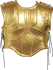 Gold Curiass - Plastic Armor - Breastplate and Chestplate - ARMOR ROMAN ...