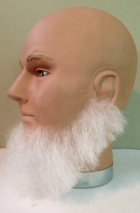 Bushy, Short Beard - 100% Human Hair - Glue On - FAKE BEARDS MUSTACHES ...