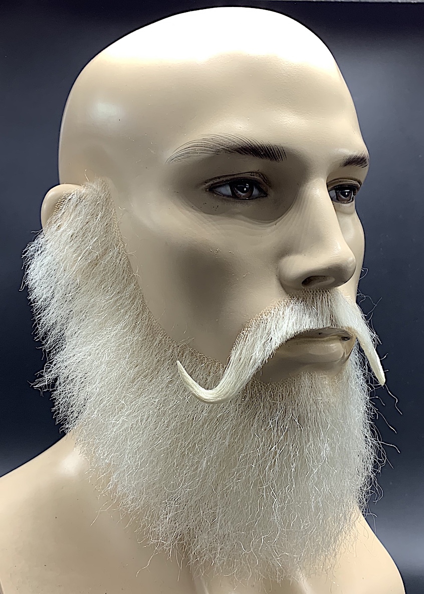 Short Wide Wingtip Beard and Mustache Set - FAKE BEARDS MUSTACHES BEARD ...