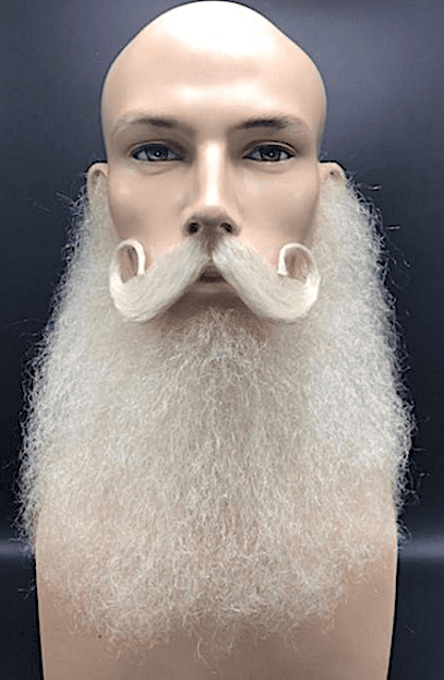 Medium Jumbo Wingtip Beard Set - 100% Human Hair - FAKE BEARDS ...