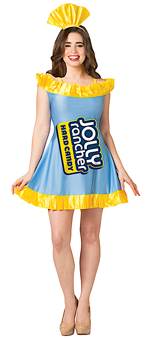Candy Costume - Jolly Rancher Dress - FOOD RELATED COSTUMES & ACCESSORIES