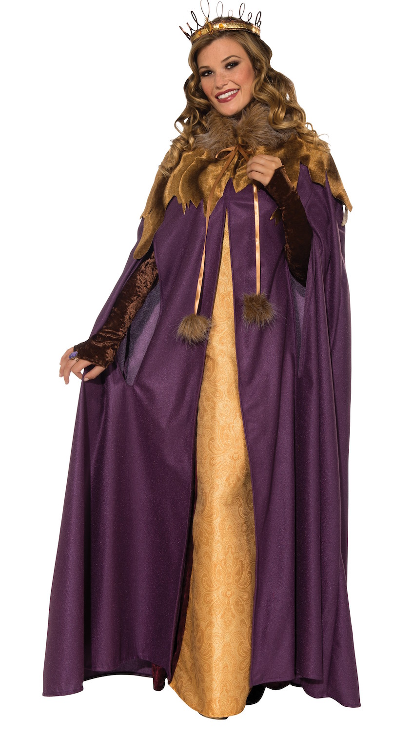 Medieval Maiden With Cape