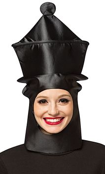 Chess Piece Hat - Chess Queen Headpiece - NOVELTY HATS WITCH HATS