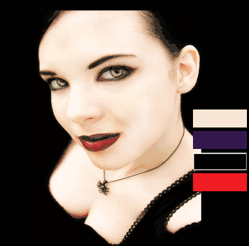 Cream Makeup Stack - Goth Makeup Stack - MAKEUP KITS CHARACTER MAKEUP KITS