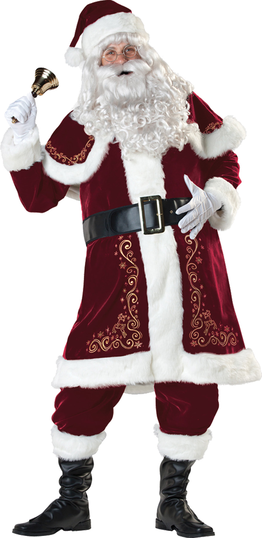 Santa Claus Costume - Jolly St. Nick - CHRISTMAS COSTUMES and ACCESSORIES