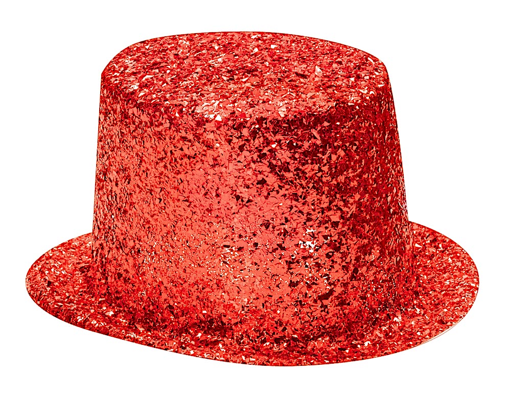 Mens Top Hat - Economy Glitter Top Hat - Asst Colors - MEN'S HATS ...