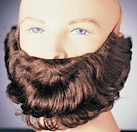 Elastic Band Beard - Short Straight - FAKE BEARDS MUSTACHES BEARD and ...