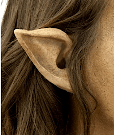Fake Prosthetic Ears - Witch Hazel Ears - Glue On - PROSTHETIC EARS EAR ...