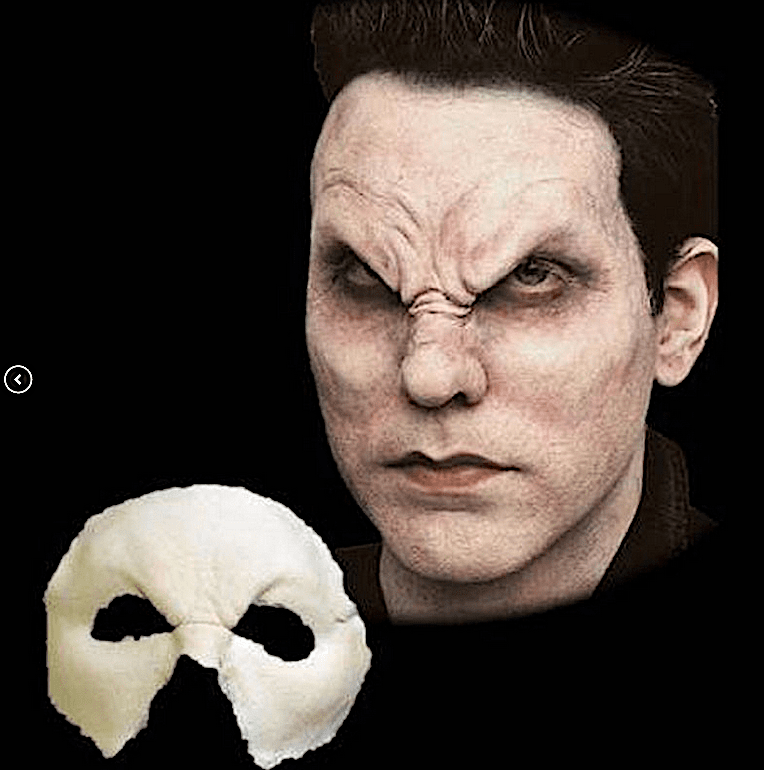 Foam Latex Prosthetic - Vampire Brow - Unpainted - FULL FACE CHARACTER ...