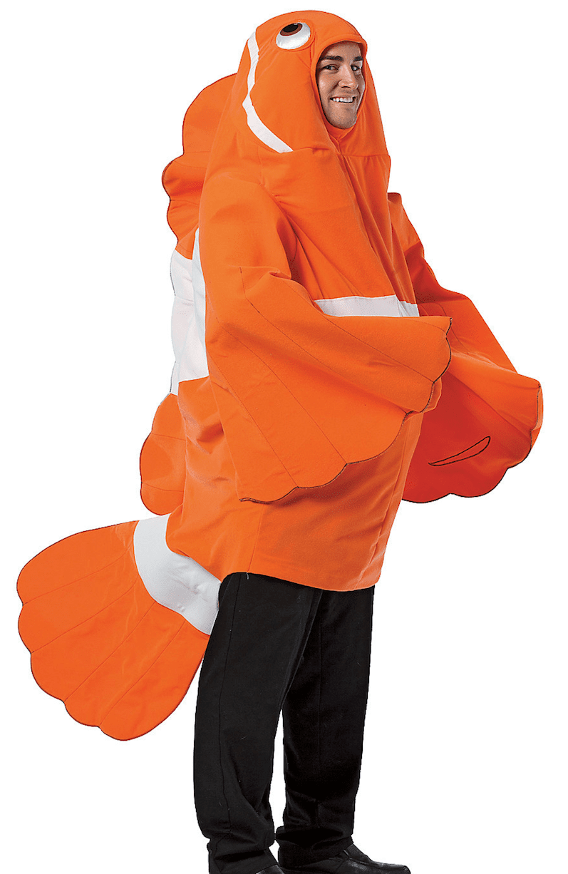 Fish Costume - Clown Fish Costume - ANIMAL RELATED COSTUMES ACCESSORIES ...