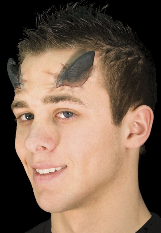 Prosthetic Latex Horns - Demon Horns - PROSTHETIC HORNS Glue On Horns ...