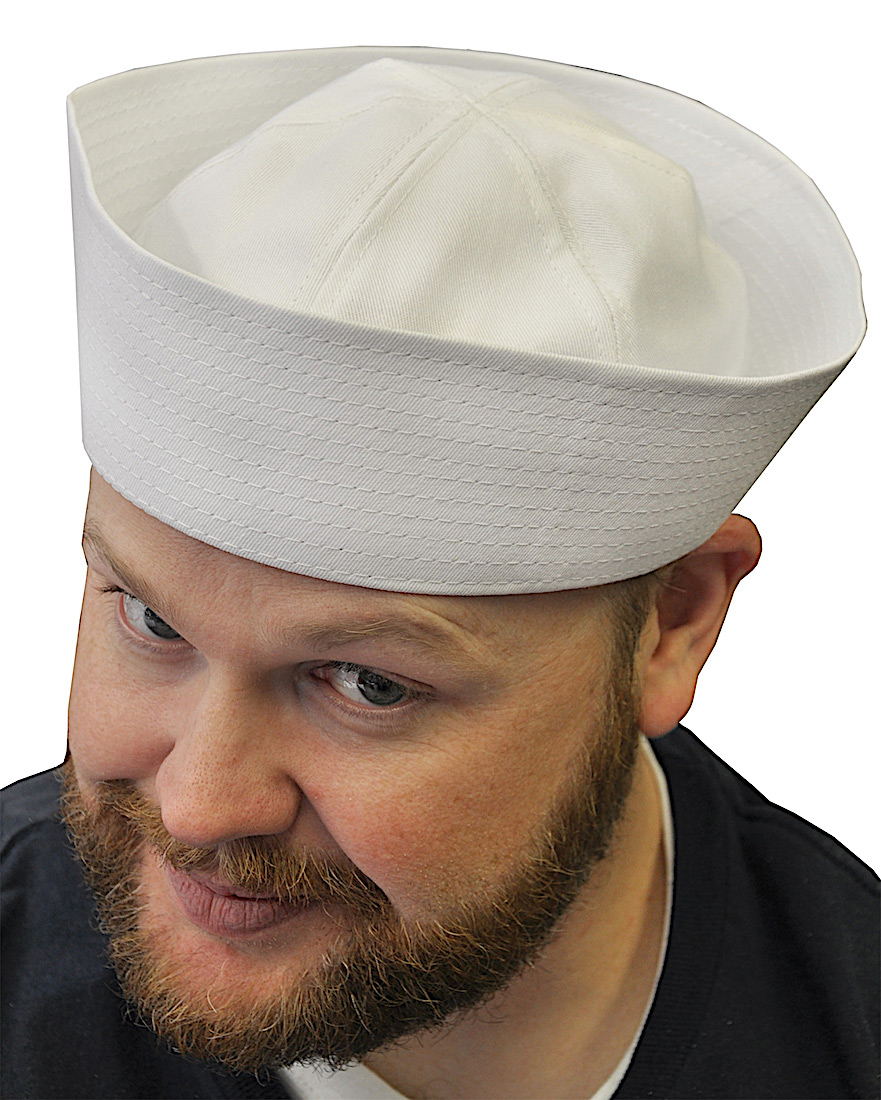 Men's Hat - Regulation Sailor Gob Hat - MEN'S HATS PERIOD, FORMAL