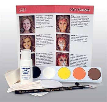 Cat / Animal Makeup Kit - Cream Makeup - MAKEUP KITS CHARACTER MAKEUP KITS