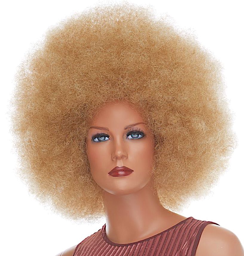 Unisex Afro Wig - Jumbo Afro - Asst Colors - THEATRICAL WIGS MEN'S ...