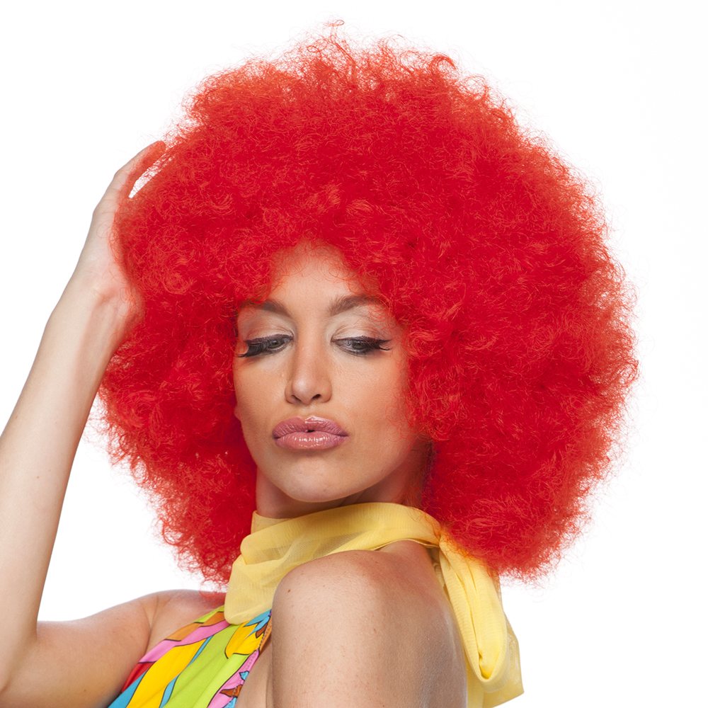 Unisex Afro Wig - Jumbo Afro - Asst Colors - THEATRICAL WIGS MEN'S ...