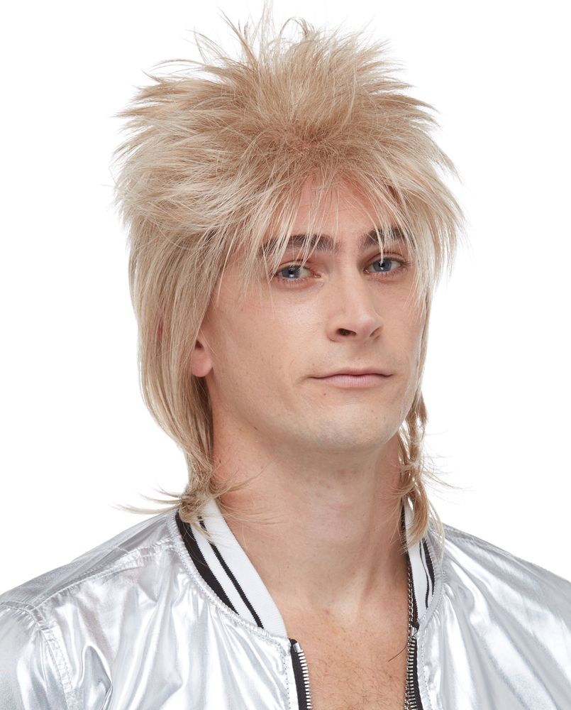 British Rock Star Wig - Asst Colors - THEATRICAL WIGS MEN'S COSTUME ...