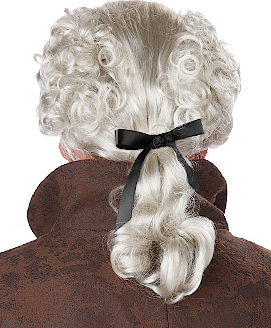 Mans Colonial Wig - 18th Century Peruke Wig - THEATRICAL WIGS MEN'S ...