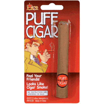 Fake Cigar - Puff Smoking Cigar - THEATRICAL PROPSFans, Pipes, Canes ...