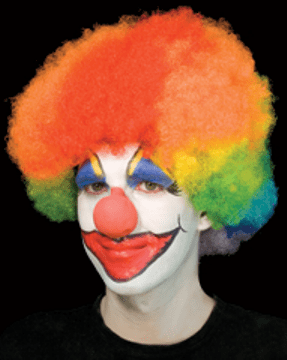 Large Red Clown Nose - Glue On - PROSTHETIC NOSES