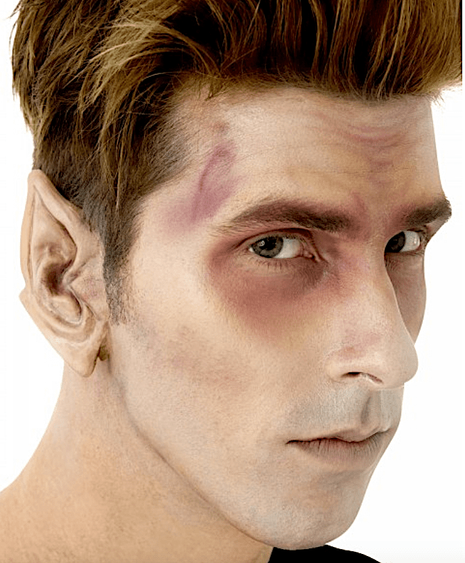 Vampire or Fairy Tale Character Ears - Glue On - PROSTHETIC EARS EAR TIPS