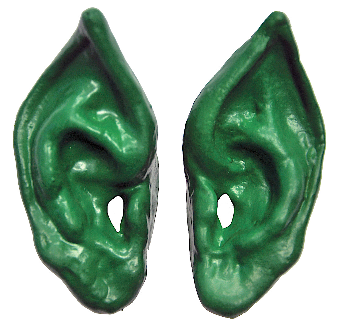 Slip On Fake Ears - Asst Colors - PROSTHETIC EARS EAR TIPS