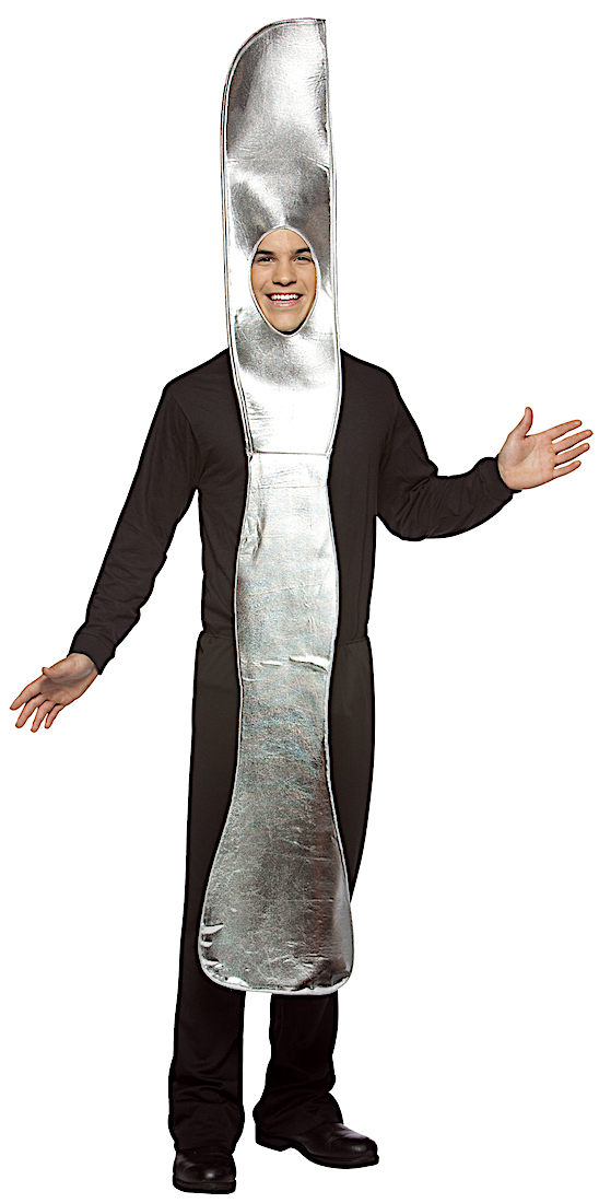 Silverware Costume - Knife Costume - FOOD RELATED COSTUMES & ACCESSORIES