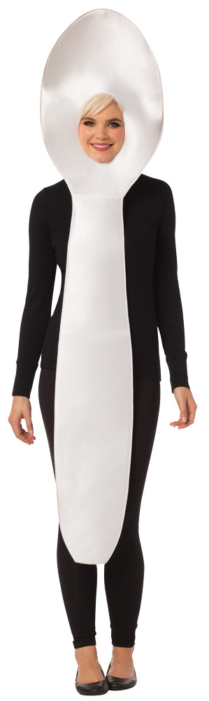 Silverware Costume - White Spoon Costume - FOOD RELATED COSTUMES ...