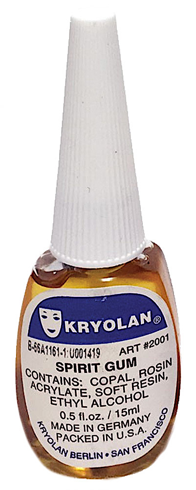 Spirit Gum Adhesive - Kryolan Spirit Gum - 0.5 fl oz - STAGE MAKEUP ...