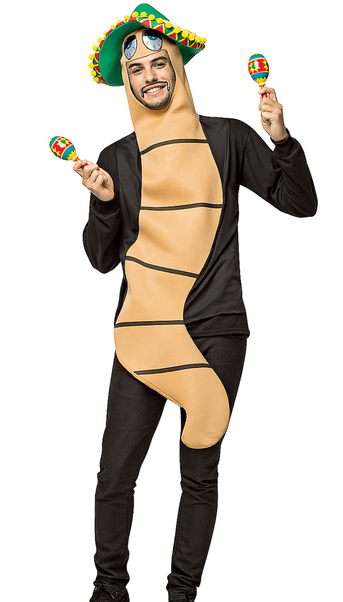 Worm Costume - Tequila Worm Costume - ANIMAL RELATED COSTUMES ...