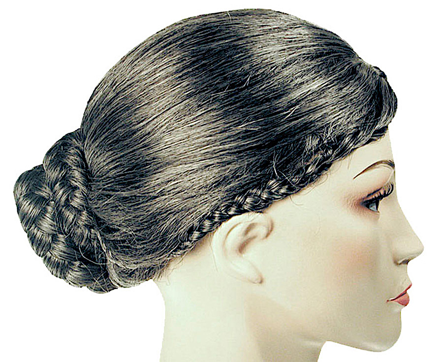 Braided Bun - Asst Colors - THEATRICAL WIGS WOMEN'S WIGSHistorical and ...