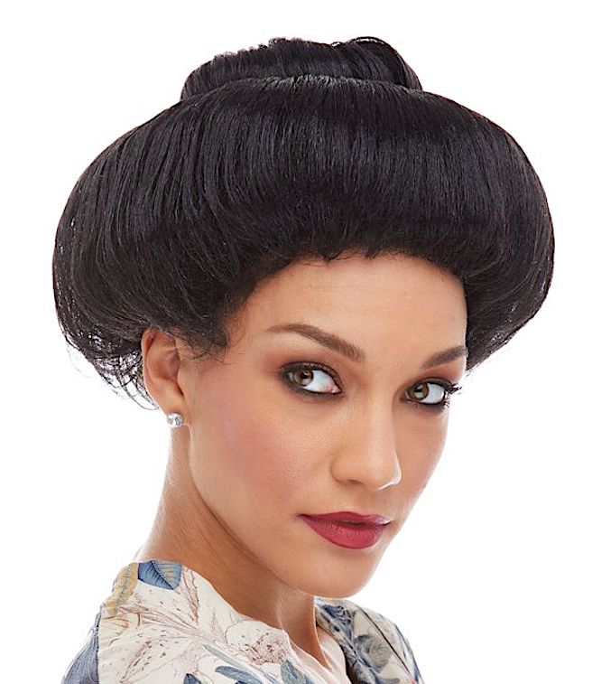 Japanese Woman Costume Wig - THEATRICAL WIGS WOMEN'S WIGSHistorical and ...